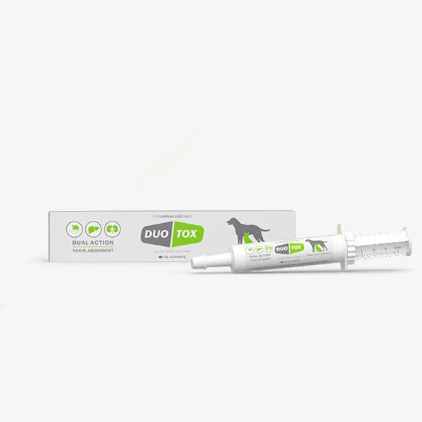 Duo Tox Dual Action Toxin Absorbent Paste for Dogs Cats and Exotics ...
