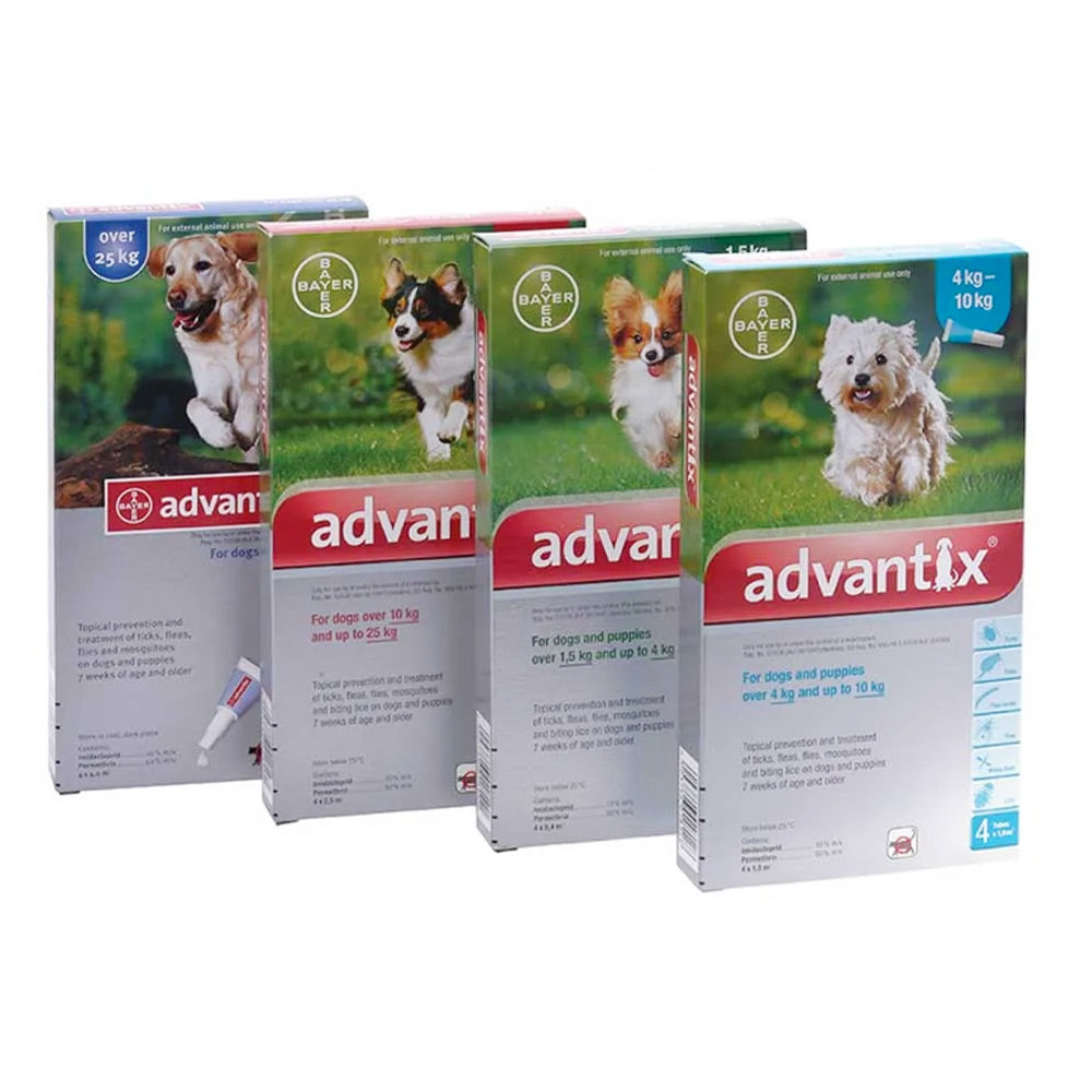 Advantix for Dogs [Ticks and Fleas] - [Sold per Tube] – JustforPets